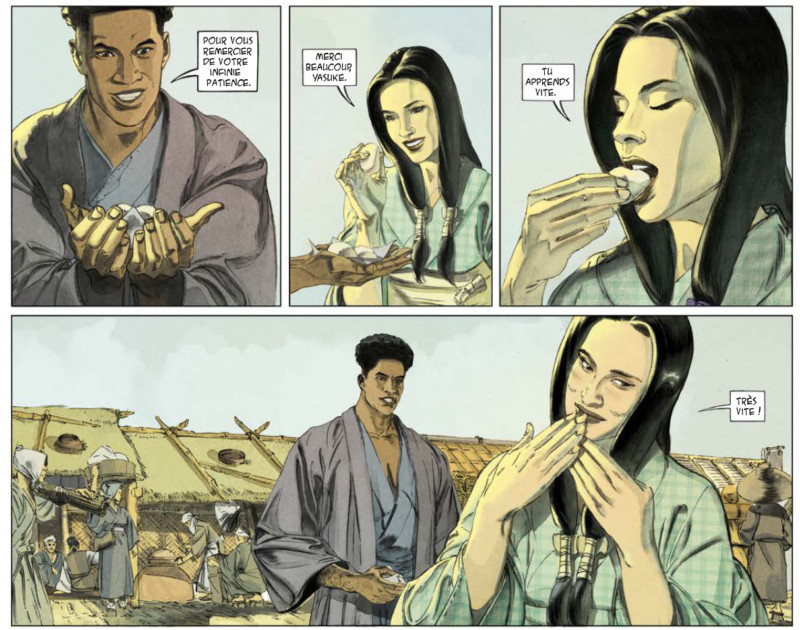 Kurusan, le samouraï noir : un esclave africain devient guerrier noble ...