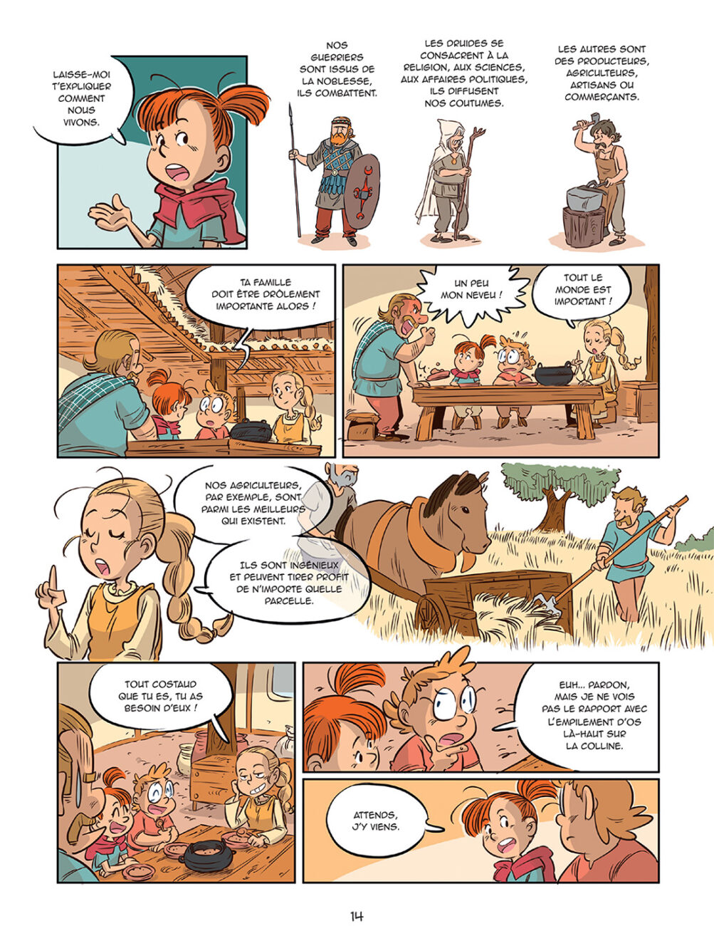 Hagard, enquêteur de l’Histoire, un garçon du futur chez les Gallo ...