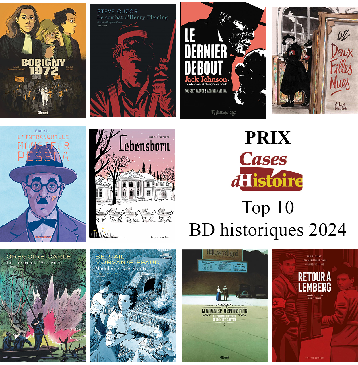 Prix Cases d’Histoire 2024, les 10 meilleures BD historiques de l’année ...