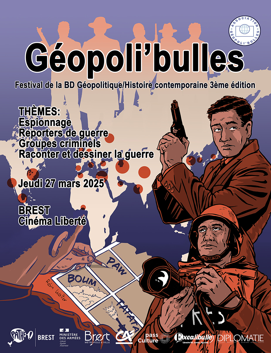4e édition du festival Géopoli'bulles : quand la BD se fait l'écho des tensions géopolitiques ...